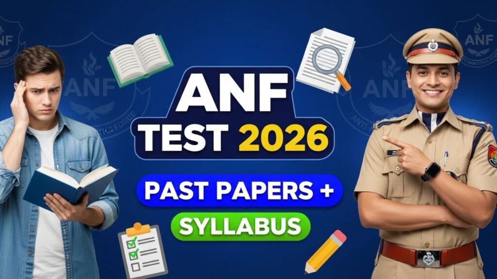 anfjob.com - Anti Narcotics Jobs 2026 Join ANF